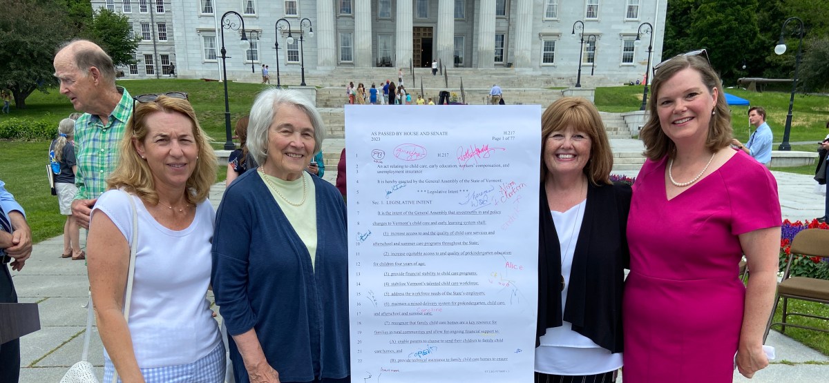 Childcare & Early Childhood Education – Ruth for Vermont